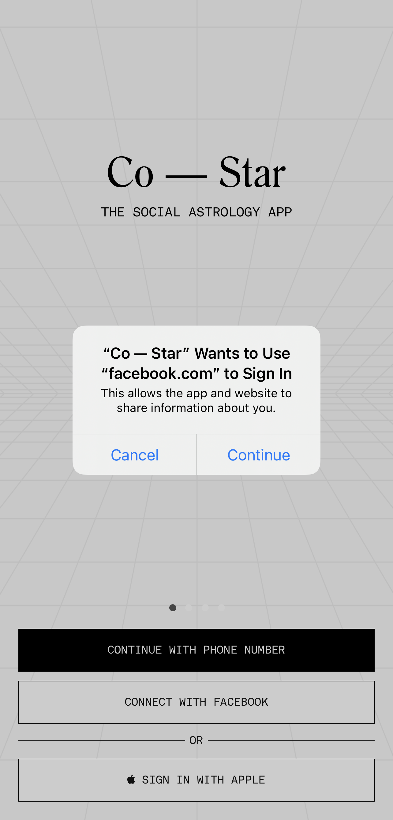 How to create an account – Co–Star